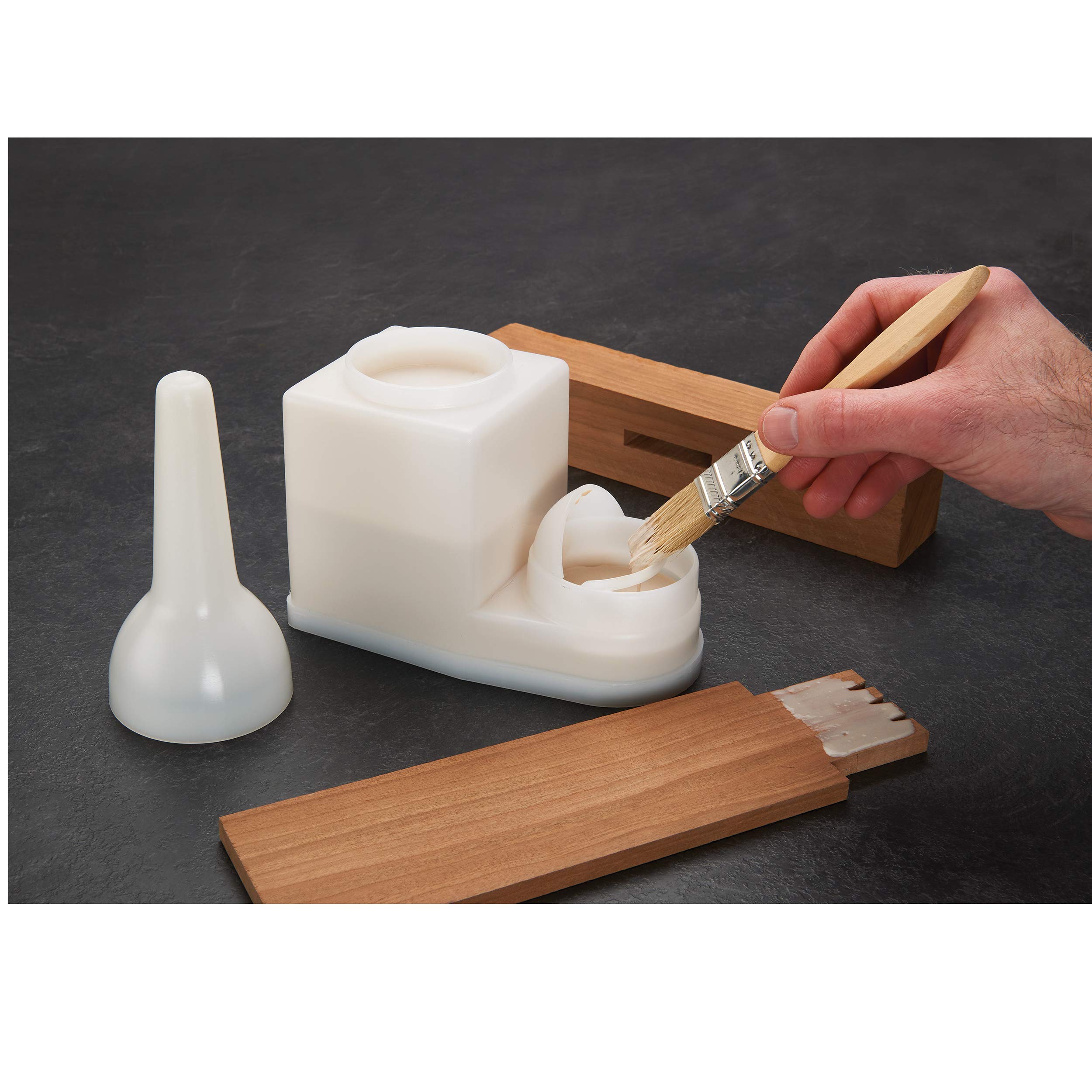 WoodRiver Glue Container with Brush