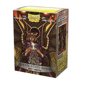 dragon shield sleeves limited edition matte art: queen athromark: portrait(100)