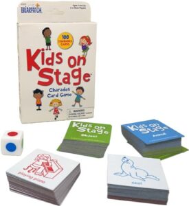 briarpatch | kids on stage: the charades game for kids travel game