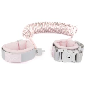 dream on me anti-lost wrist link with lock & key in pink, crib, 0.4 lbs