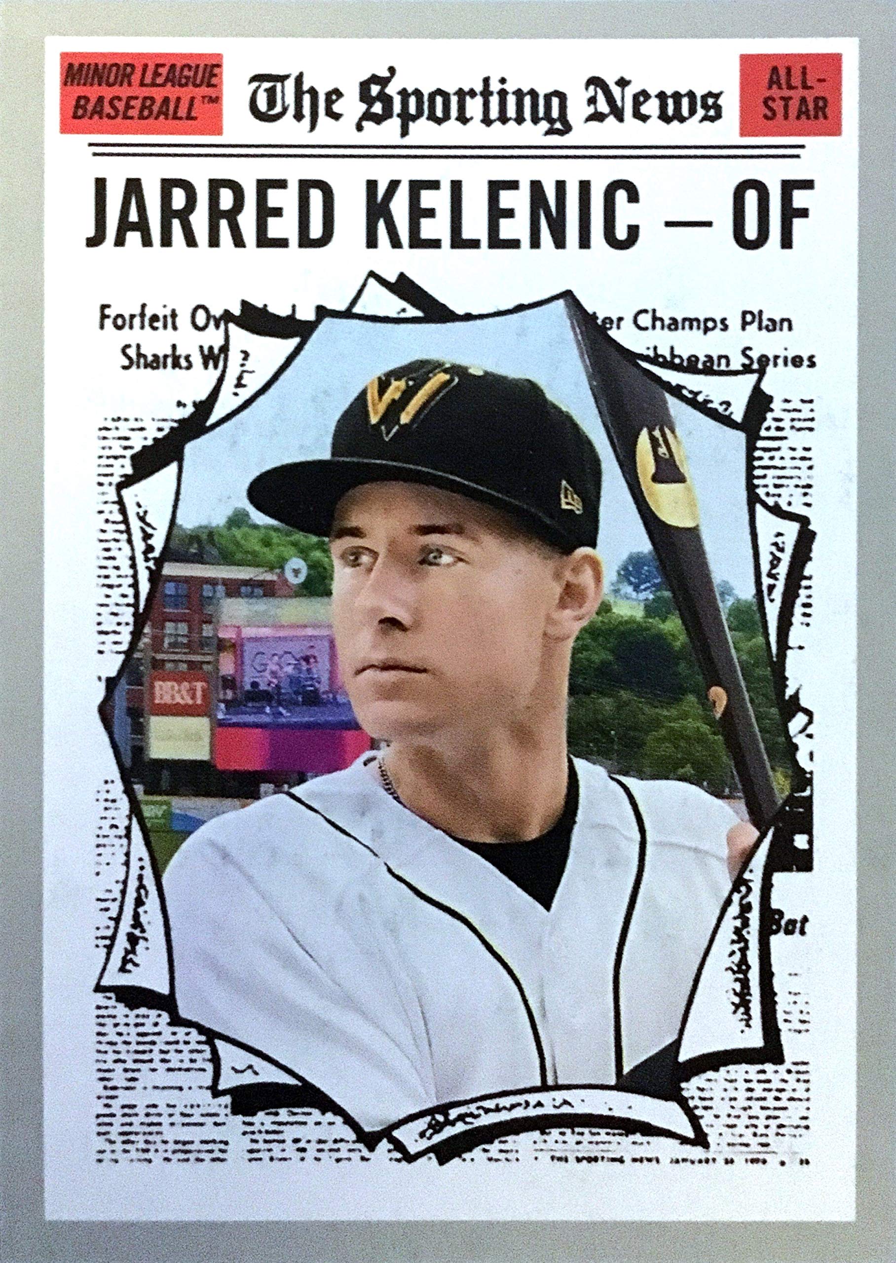 2019 Topps Heritage Minors All-Star #186 Jarred Kelenic