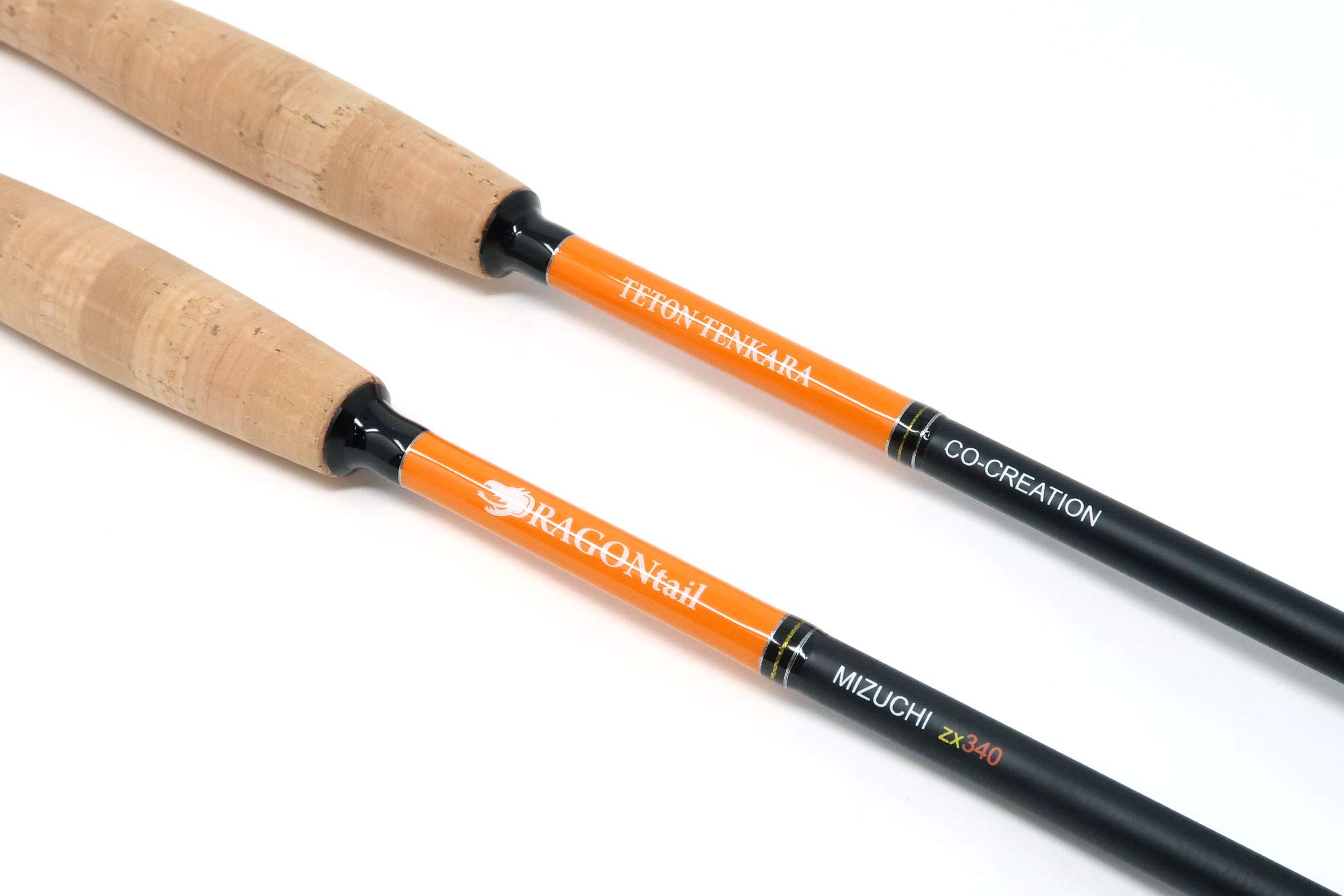 DRAGONtail MIZUCHI zx340 Zoom Small Stream 3 Length Tenkara Rod (with Furled Line Starter Kit)