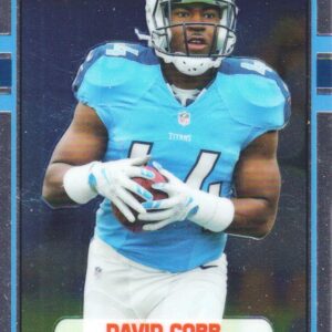 2015 Topps Chrome Football 1989#89-DC David Cobb Tennessee Titans