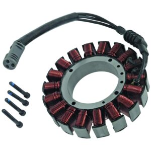 new stator compatible with harley davidson motorcycle 2006-2013 2014 2015 2016 touring electra glide road king street glide road glide flh flhx flhtci flhtc flhtpei flhtp flhrs 29987-06b 2998706b