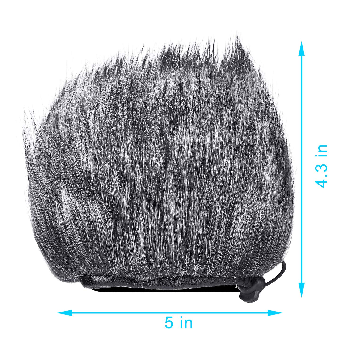 SUNMON H5, H6 Windscreen Microphone Wind Muff fits for Zoom H5 H6 Portable Handy Recorder