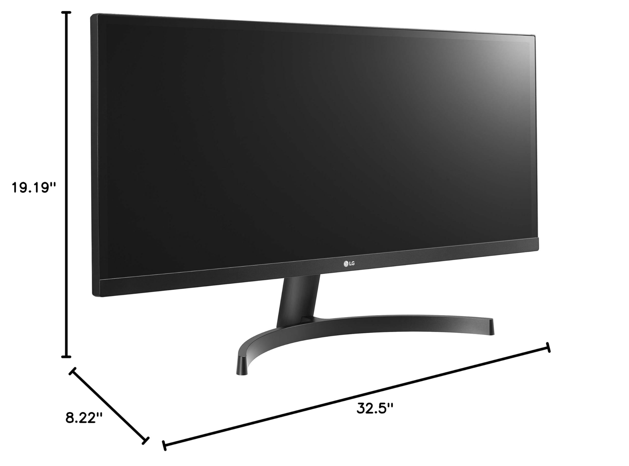 LG 34WL500-B 34" 21:9 UltraWide Full HD HDR10 IPS LED Monitor, Black