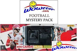 wowzzer 2019 donruss nfl football massive 401 card complete factory set with memorabilia&100 rookie cards including kyler murray, daniel jones&more! plus bonus mystery pack with autograph or mem!