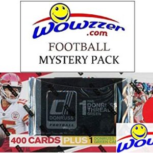 Wowzzer 2019 Donruss NFL Football MASSIVE 401 Card Complete Factory Set with Memorabilia&100 ROOKIE Cards including Kyler Murray, Daniel Jones&More! Plus Bonus Mystery Pack with AUTOGRAPH or MEM!