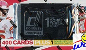 Wowzzer 2019 Donruss NFL Football MASSIVE 401 Card Complete Factory Set with Memorabilia&100 ROOKIE Cards including Kyler Murray, Daniel Jones&More! Plus Bonus Mystery Pack with AUTOGRAPH or MEM!