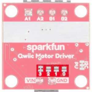 SparkFun Qwiic Motor Driver I2C Plug and Play Breakout No Soldering required to control small DC Motors 1.2A Steady state drive per channel 1.5A Peak 2 channels 127 levels of drive strength 3.3V Logic