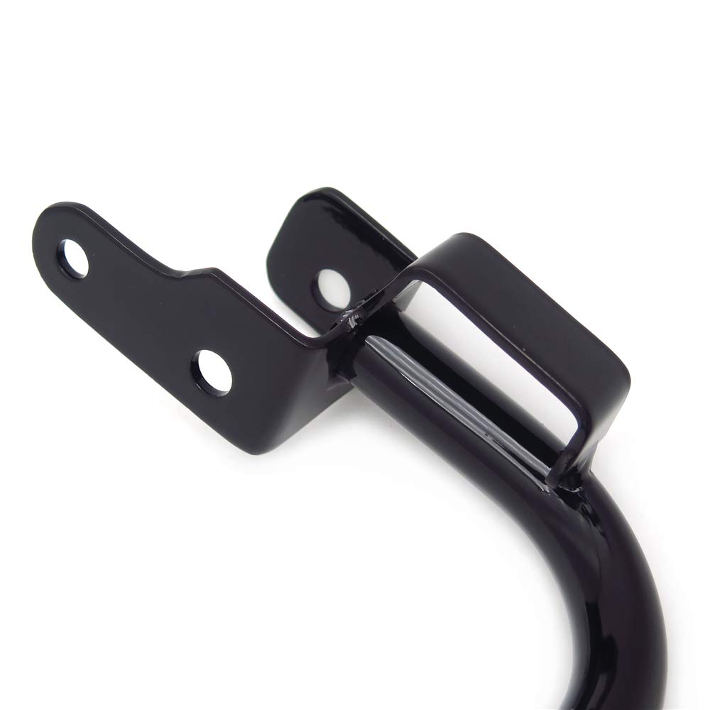 HTTMT- US-TGHD-SG04-BK2- US Front Saddlebag Bracket Guard Crash Bar Compatible With Harley Touring Road Glide FLH 14+