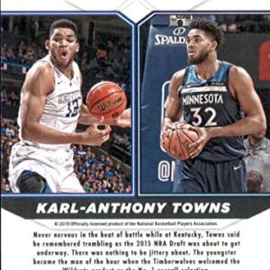 2019-20 Panini Contenders Draft Picks Legacy #10 Karl-Anthony Towns Kentucky Wildcats/Minnesota Timberwolves Official NBA Basketball Trading Card in Raw (NM or Better) Condition