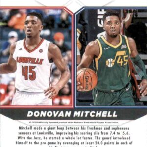 2019-20 Panini Contenders Draft Picks Legacy #24 Donovan Mitchell Louisville Cardinals/Utah Jazz Official NBA Basketball Trading Card in Raw (NM or Better) Condition