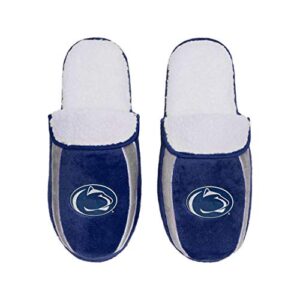 FOCO Penn State Nittany Lions NCAA Mens Sherpa Slide Slippers - L