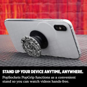 ​​​​PopSockets: Phone Grip with Expanding Kickstand, Pop Socket for Phone - Silver Foil Confetti