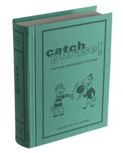 ws game company catch phrase vintage bookshelf edition