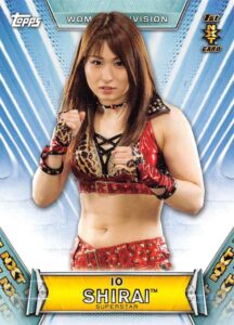 2019 topps wwe women's division #37 io shirai wrestling trading card