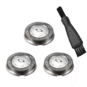 tyzest hq56 3 pcs replacement shaver head for philips norelco hq55 hq4+ hq3