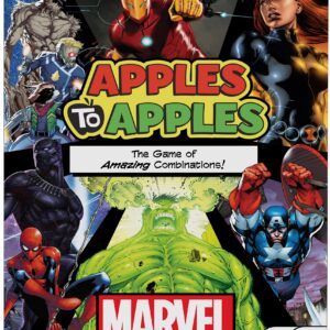 Apples to Apples: Marvel Edition Board Game of Amazing Combinations for 4 to 8 Players Ages 12 Years & Older, Gift for Kid, Adult or Family Game Night