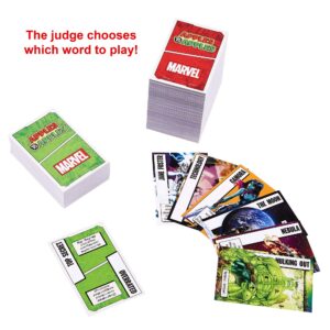 Apples to Apples: Marvel Edition Board Game of Amazing Combinations for 4 to 8 Players Ages 12 Years & Older, Gift for Kid, Adult or Family Game Night