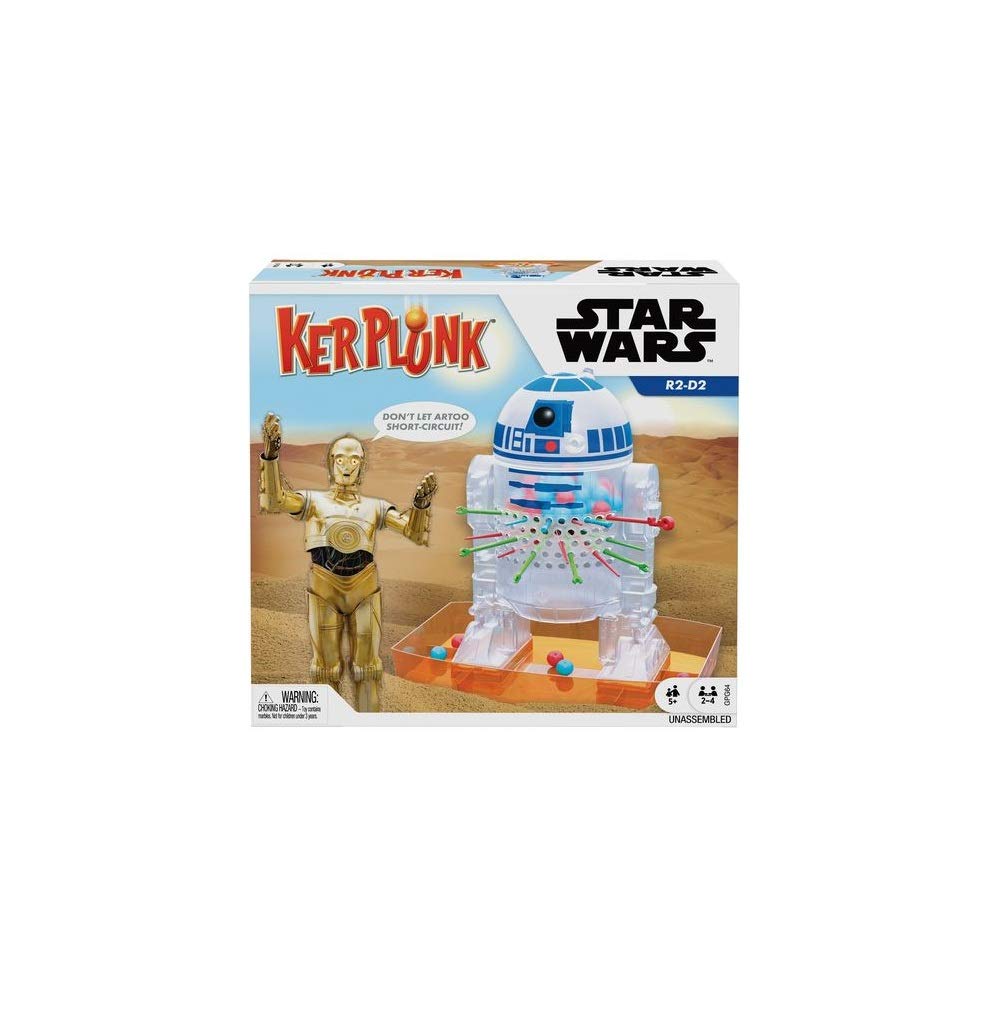 Mattel Games Kerplunk Star Wars Marble-Dropping Kids Game for 2 to 4 Players, Gift for Ages 5 Years Old & Up