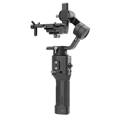 DJI Ronin-SC Handheld 3-Axis Gimbal Stabilizer for Sony Mirrorless Camera, (a7 III, a7RIII, a7R IV, a6600) Pro Video Bundle with Bag, 64GB SD Card, 2 Green Extreme NP-FZ100 Battery, Dual Charger