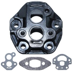 aumel intake manifold carb adapter for husqvarna 235 235e 236 235e 240 240e chainsaw replace 577636501.