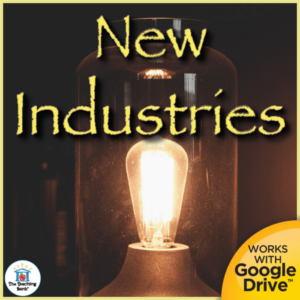 new industries of the post-civil war era u.s. history interactive notebook unit printable or for google drive™ or google classroom™