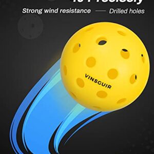 VINSGUIR Pickleball Balls 4 Pack