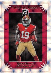 2019 donruss the elite series rookies #17 deebo samuel san francisco 49ers rc rookie nfl football trading card