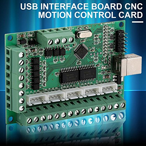 MACH3 USB Interface CNC Motion Control Card Board Controller with Strong Anti-Interference Ability