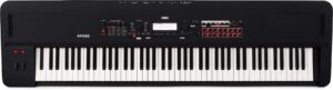 korg kross 2-88-mb 88-key synthesizer workstation - super matte black