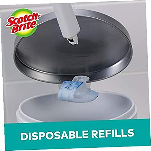 Scotch-Brite Disposable Toilet Scrubber Refills, Removes Rust & Hard Water Stains, 48 Disposable Refills