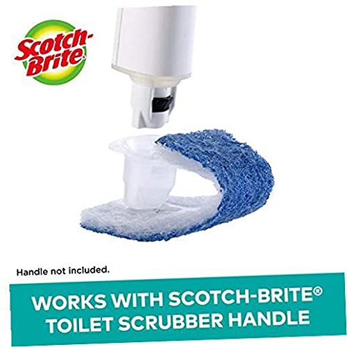 Scotch-Brite Disposable Toilet Scrubber Refills, Removes Rust & Hard Water Stains, 48 Disposable Refills