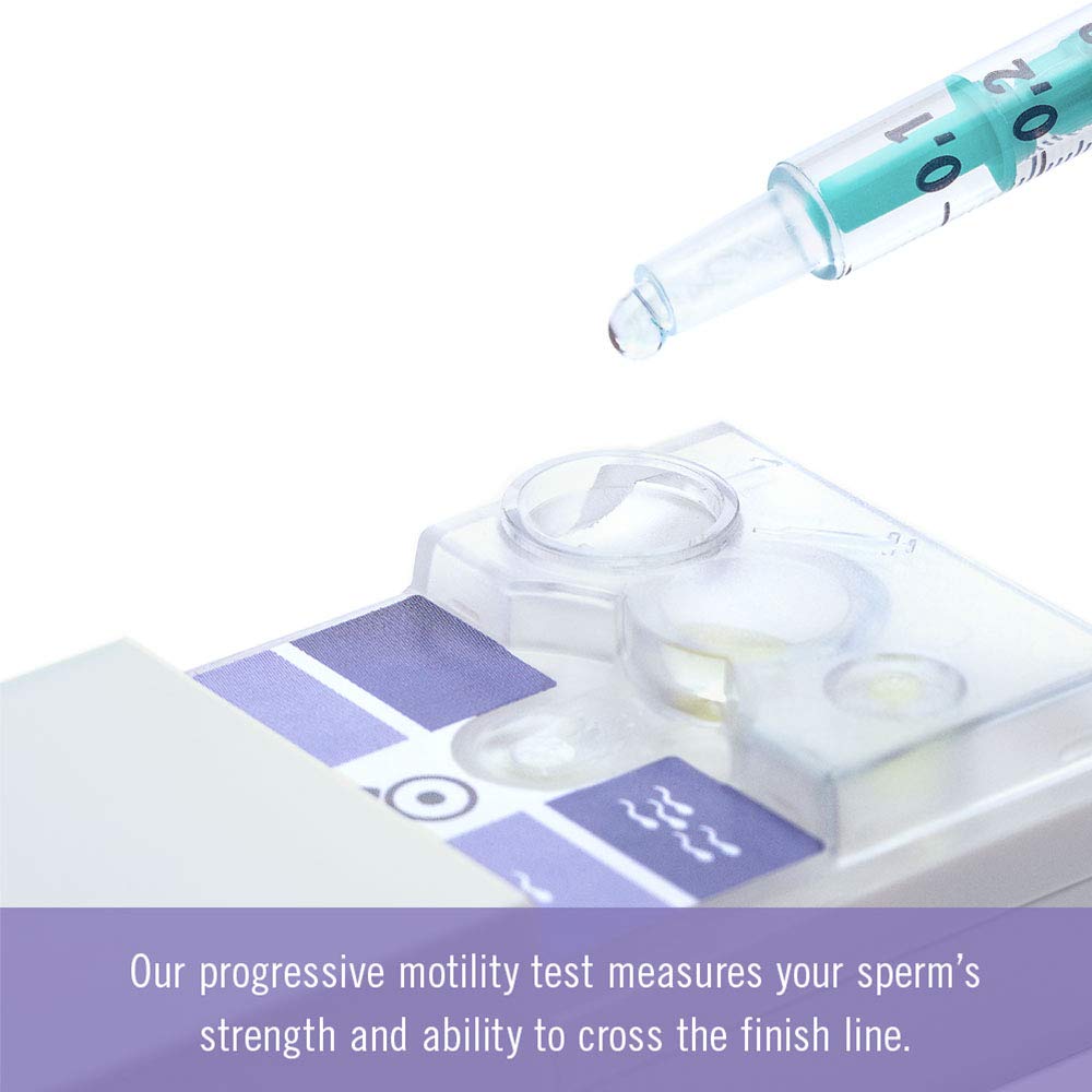 SwimCount at-Home Sperm Quality Check | Men's Progressive Motile Fertility Test Kit