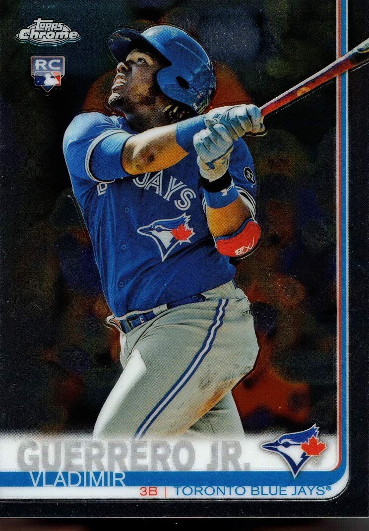 2019 Topps Chrome Baseball #201 Vladimir Guerrero Jr. Rookie Card