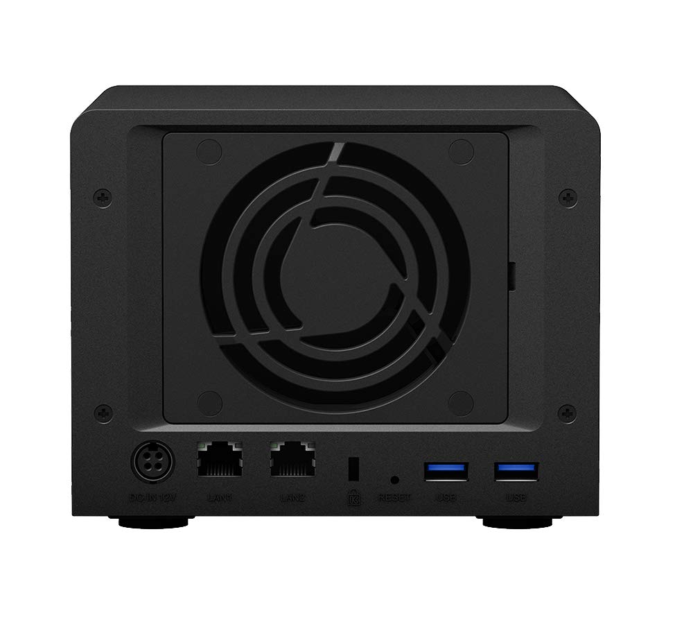 Synology DiskStation DS620slim iSCSI NAS Server with Intel Celeron Up to 2.5GHz CPU, 6GB Memory, 12TB HDD Storage, DSM Operating System