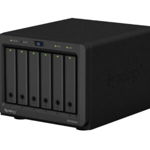 Synology DiskStation DS620slim iSCSI NAS Server with Intel Celeron Up to 2.5GHz CPU, 6GB Memory, 12TB HDD Storage, DSM Operating System