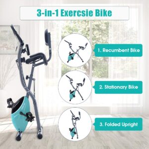 Merax Indoor Cycling Exercise Bike Cycle Trainer Adjustable Stationary Bike