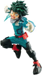 banpresto my hero academia rising vs villain deku figure, multicolor, 81793