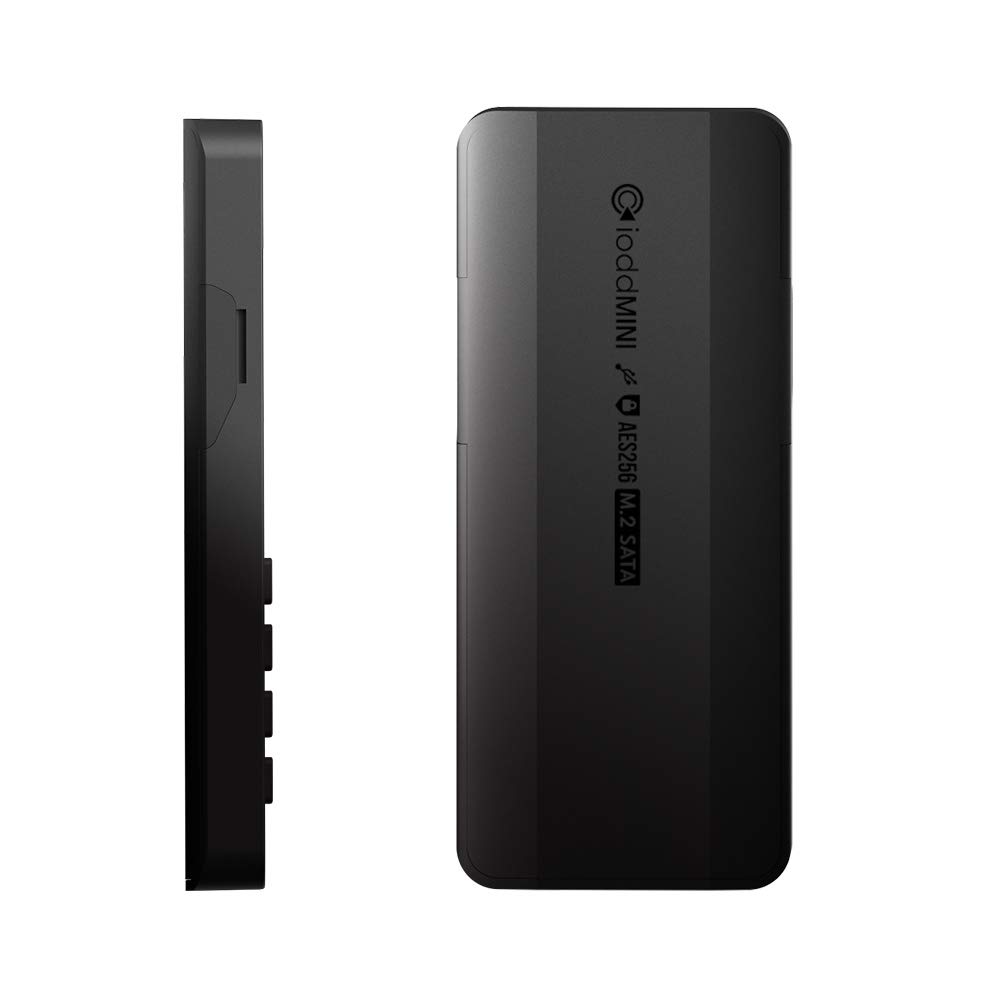 iodd Mini USB 3.0 256-bit Secure encrypted SSD Drive (512GB)