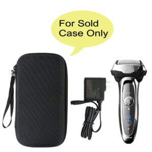 co2CREA Hard Travel Case Replacement for Panasonic Arc5 Electric Razor Men's Shave ES-LV65-S