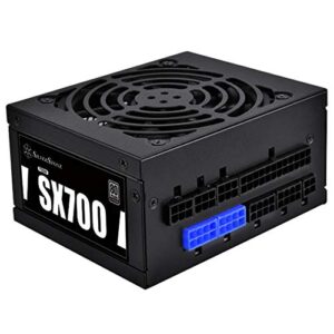 silverstone technology silverstone sx700-pt sfx 700w, high efficiency with 80 plus platinum certification