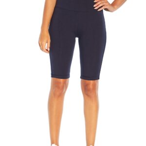 Marika Women's Becca High Rise Tummy Control Bermuda Short, Midnight Blue, Medium