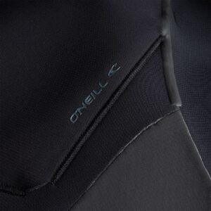 O'NEILL Psycho Tech 4/3+Mm Chest Zip Full Wetsuit, Black/Black, Medium