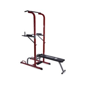 stamina products 735 freestanding adjustable full body power tower and bench