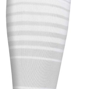 Under Armour Youth Global Performance Over The Calf Socks, 1-pair , White/Glacier Gray , Small