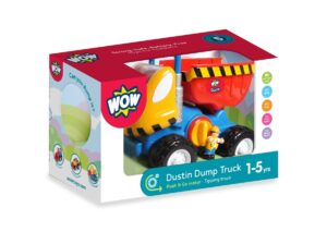 wow toys dustin dump truck