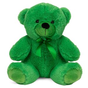 grandma smiley's plush best friends super color green stuffed animal, 9-inch hypoallergenic small for christmas, newborn baby shower, girlfriend, boyfriend, graduation