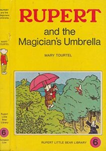 rupert and the magician's umbrella. rupert little bear library no 6. woolworth series